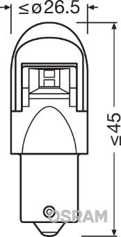 Žárovka Osram LED, LEDriving PREMIUM Retrofit 7556CW-02B — Autodíly PEMA