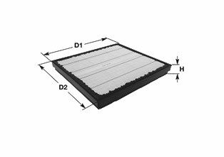 HENGST FILTER filtr vzduchu MB Actros, Axor, Atego - E315L01 ...