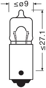 Žárovka Osram H10W, Original 64113 — Autodíly PEMA